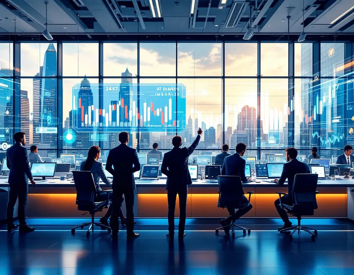 Comment l'IA transforme le secteur de la finance - DNS-OK